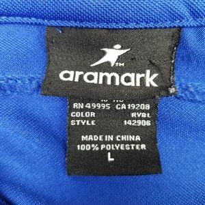 Aramark | Shirts | Aramark Exxon Polo Size Large Short Sleeve Blue ...